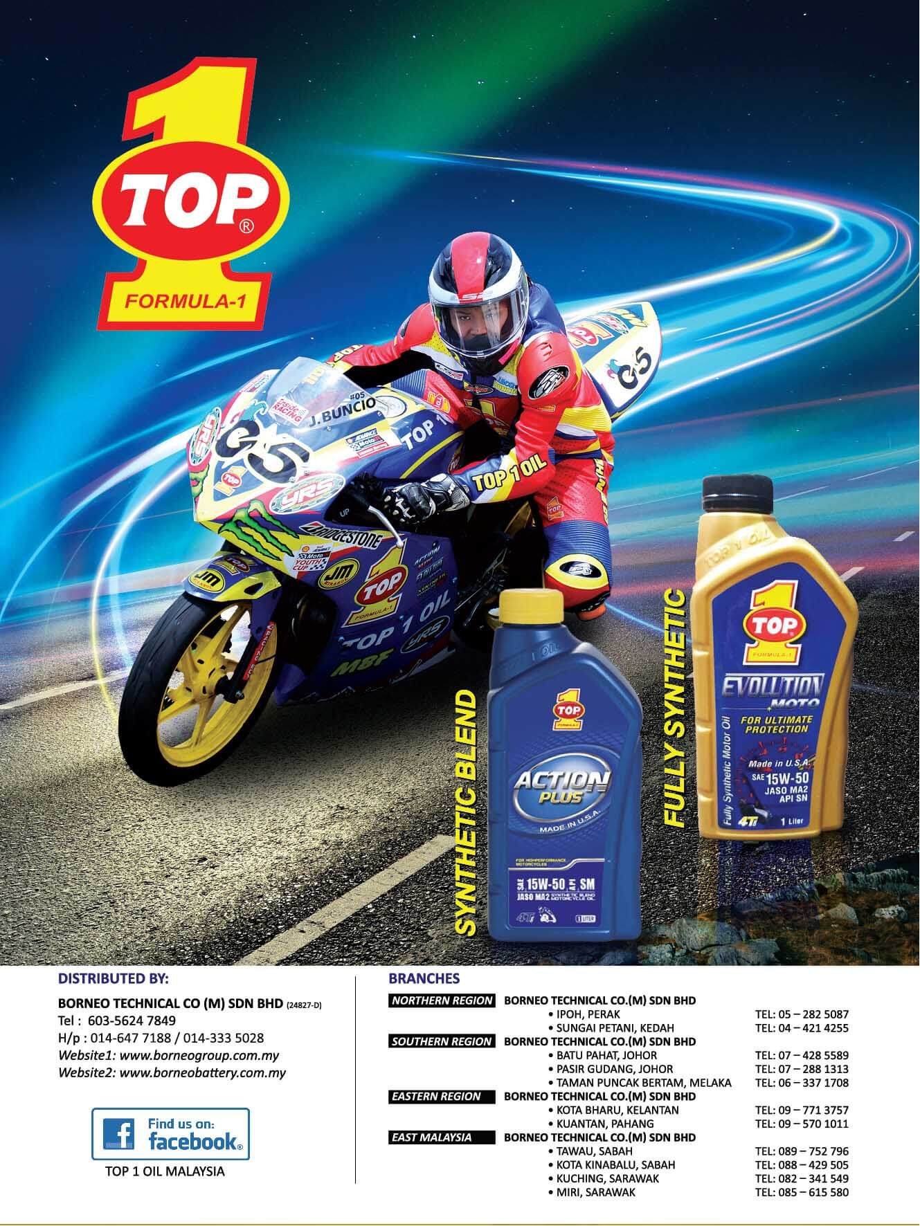 Top 1 Oil – Road Star